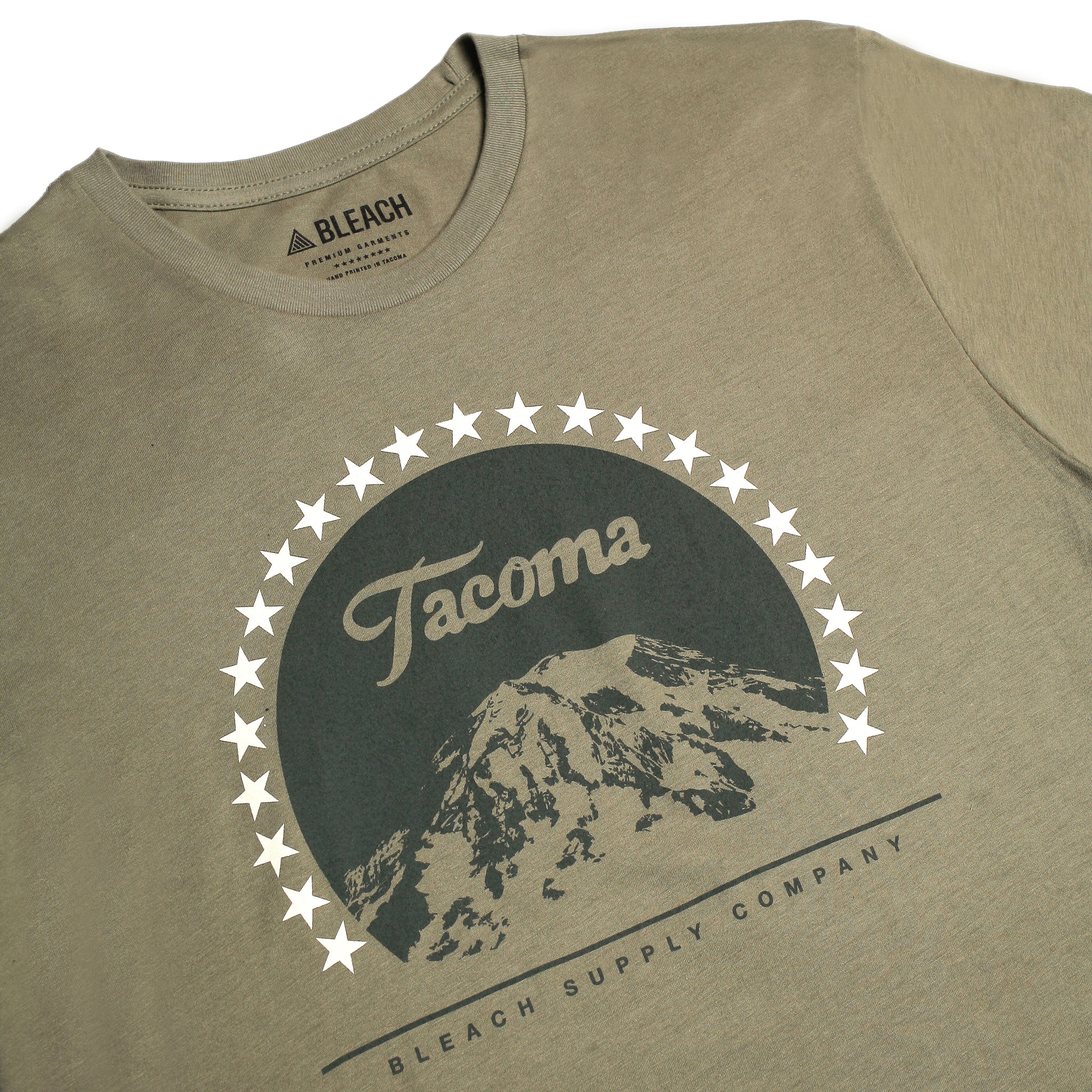 Tahoma Tee - Olive – Bleach