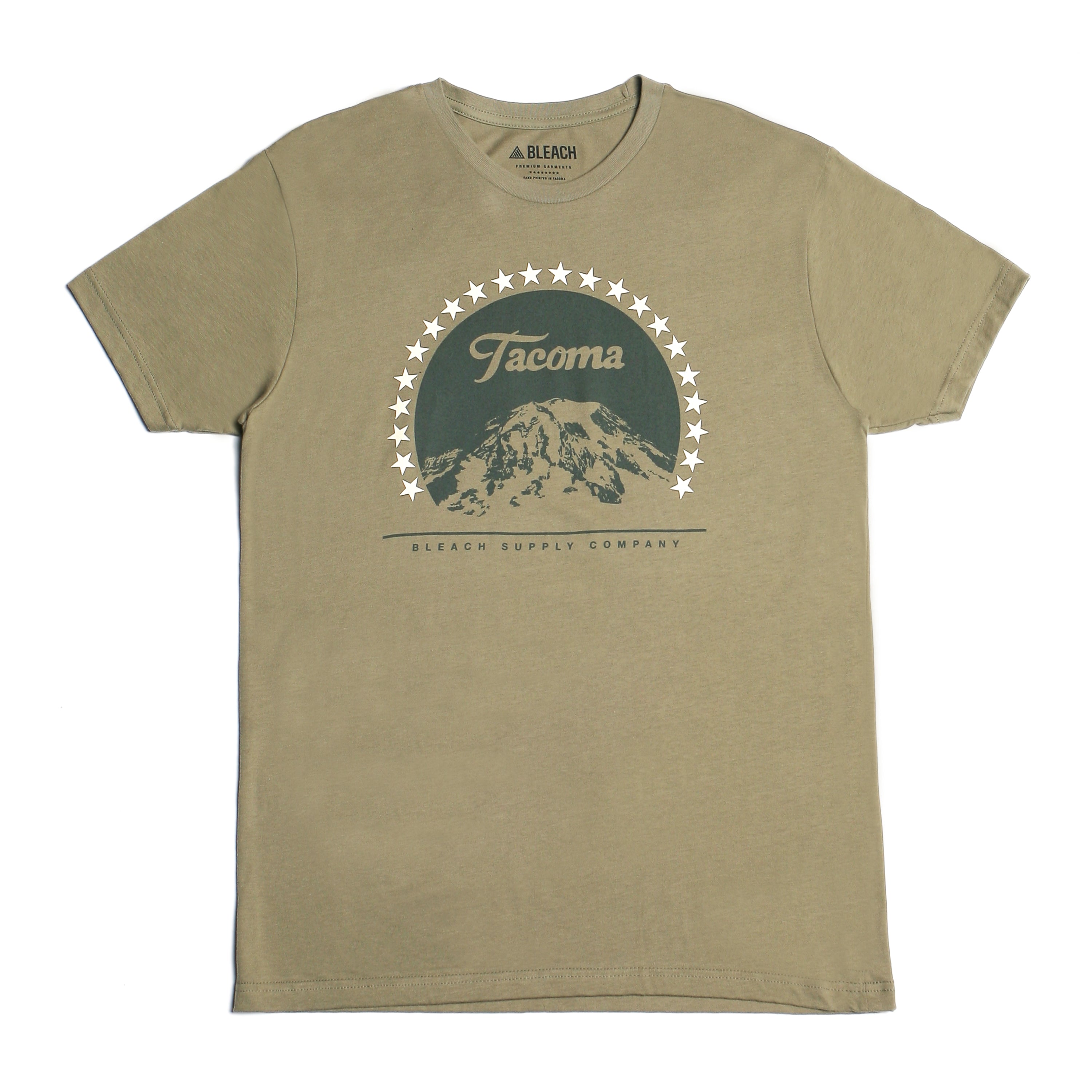 Tahoma Tee - Olive – Bleach